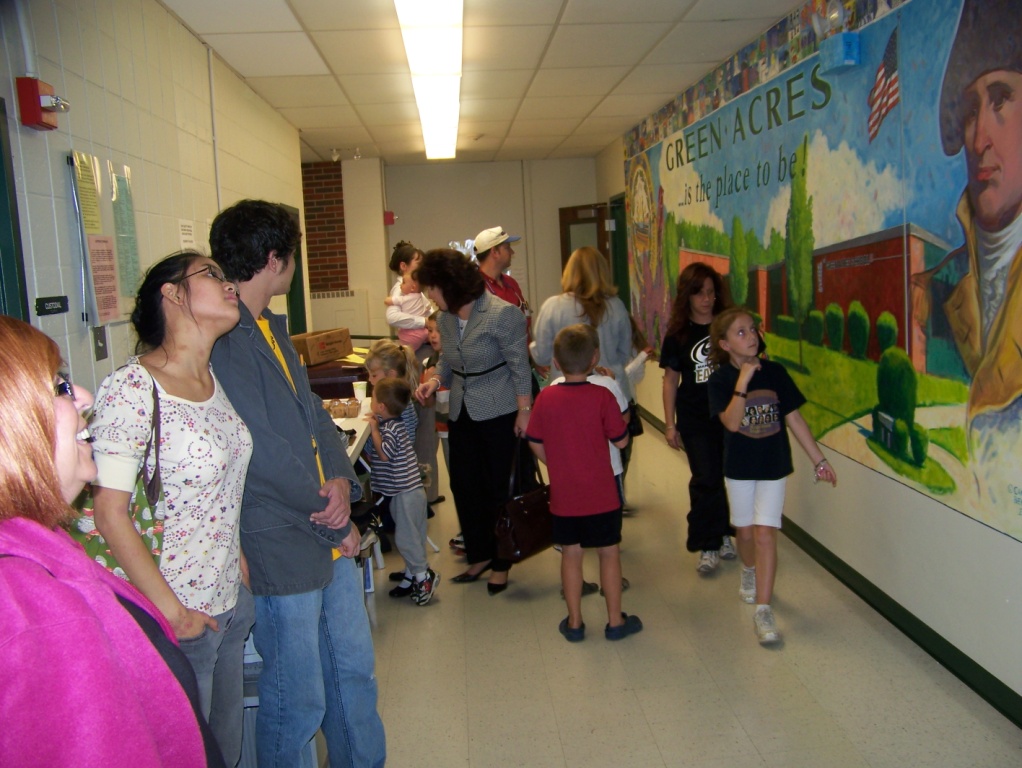 Cameron Bennett's Murals: Green Acres Elementary School Mural ...