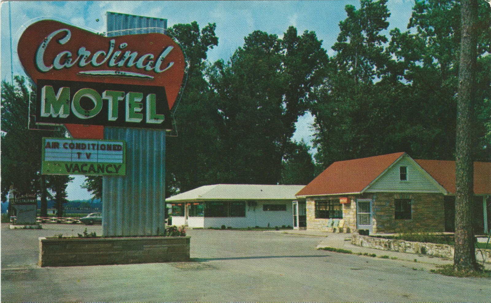 The Postcard Motel: Cardinal Motel - London, KY