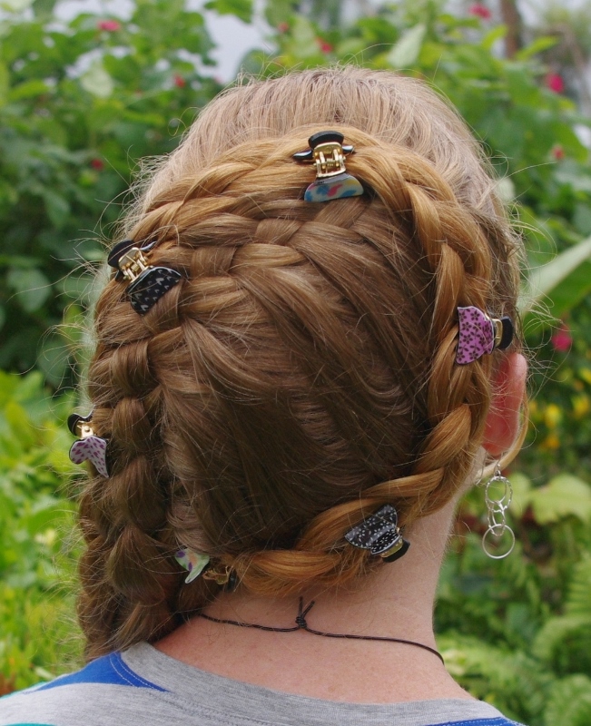 Braids & Hairstyles for Super Long Hair: Make a 4-strand braid look ...