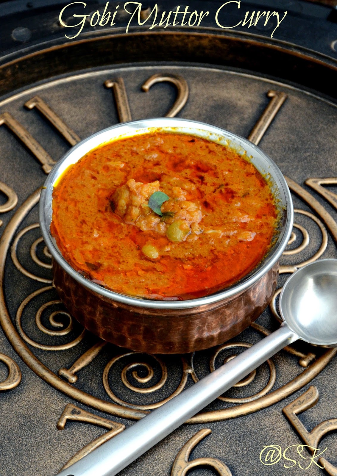 Savitha's Kitchen: Restaurant Style Cauliflower Kuruma - Gobi Mattar ...