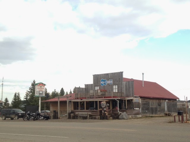 The view from here: J-Bar-T Roadhouse, Spruce View, Alberta