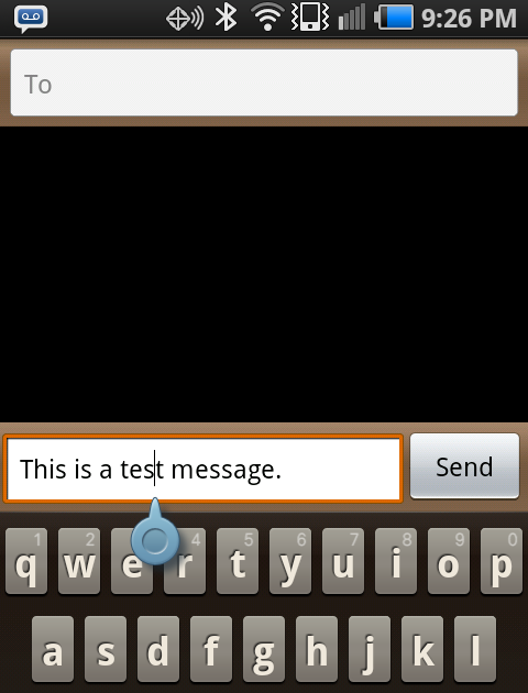 New Android User Accurate Cursor Positioning
