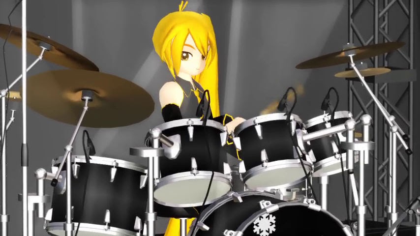 Videoclipes de Vocaloids: Still Alive in Love (MMD Band Edition)