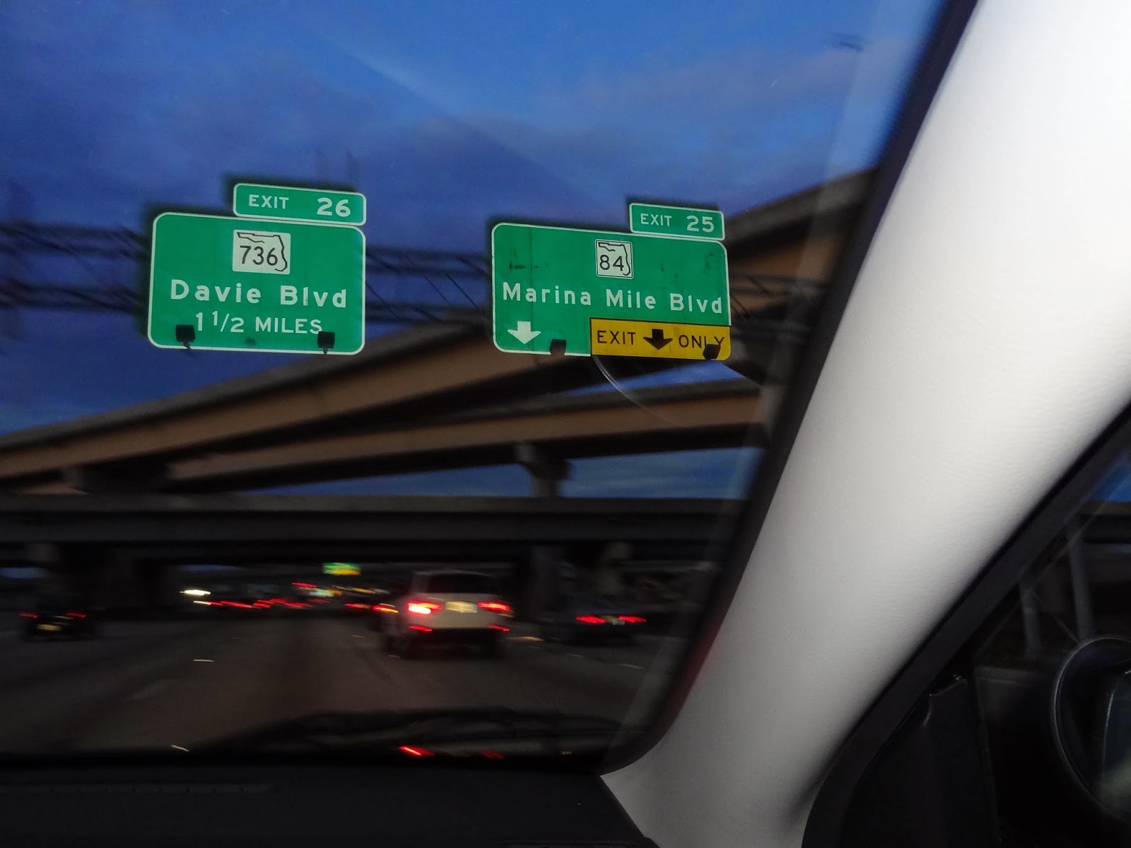 Bridge of the Week: Broward County, Florida Bridges: I-75/I-95/I-595 ...