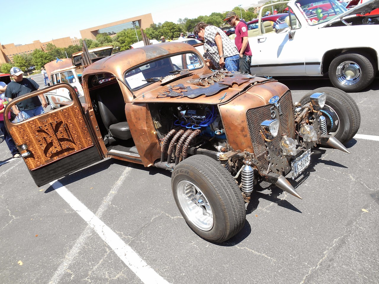 The Rat Rod Rocker: Arlington Area Street Rods Show Rat Rod Rodder Pic 2014