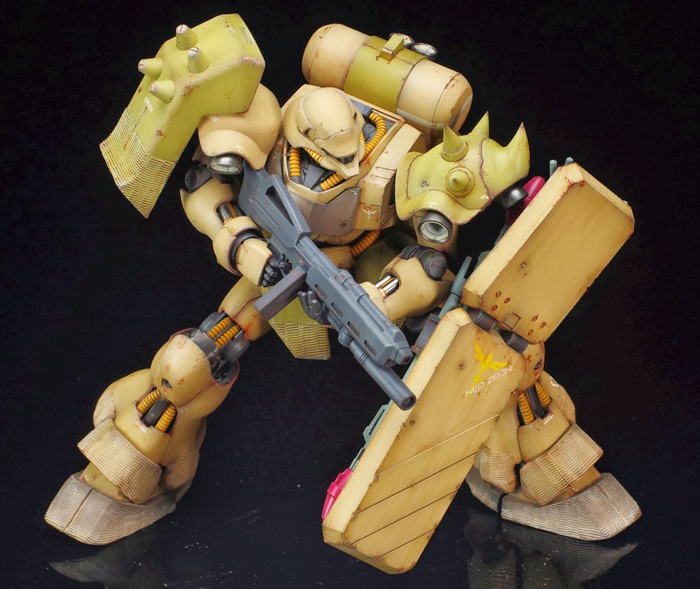 GUNDAM GUY: MG 1/100 Geara Doga - Painted Build