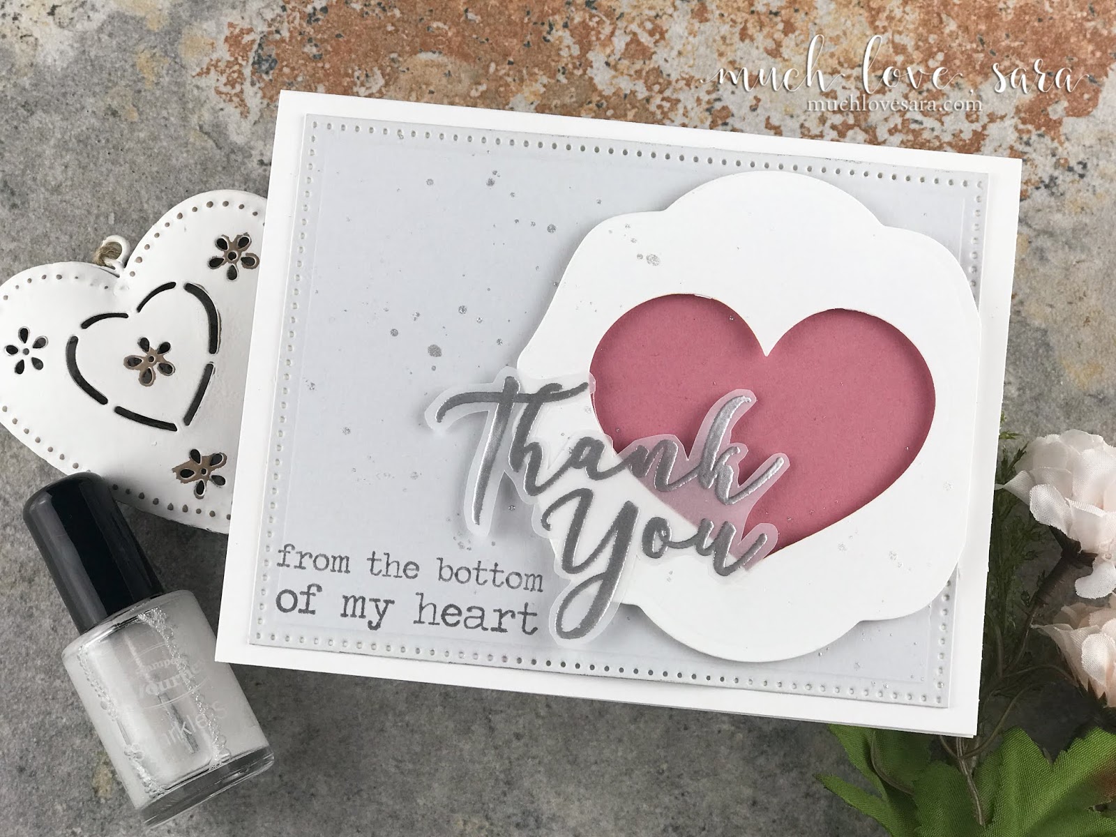 Thank You From The Bottom Of My Heart Card