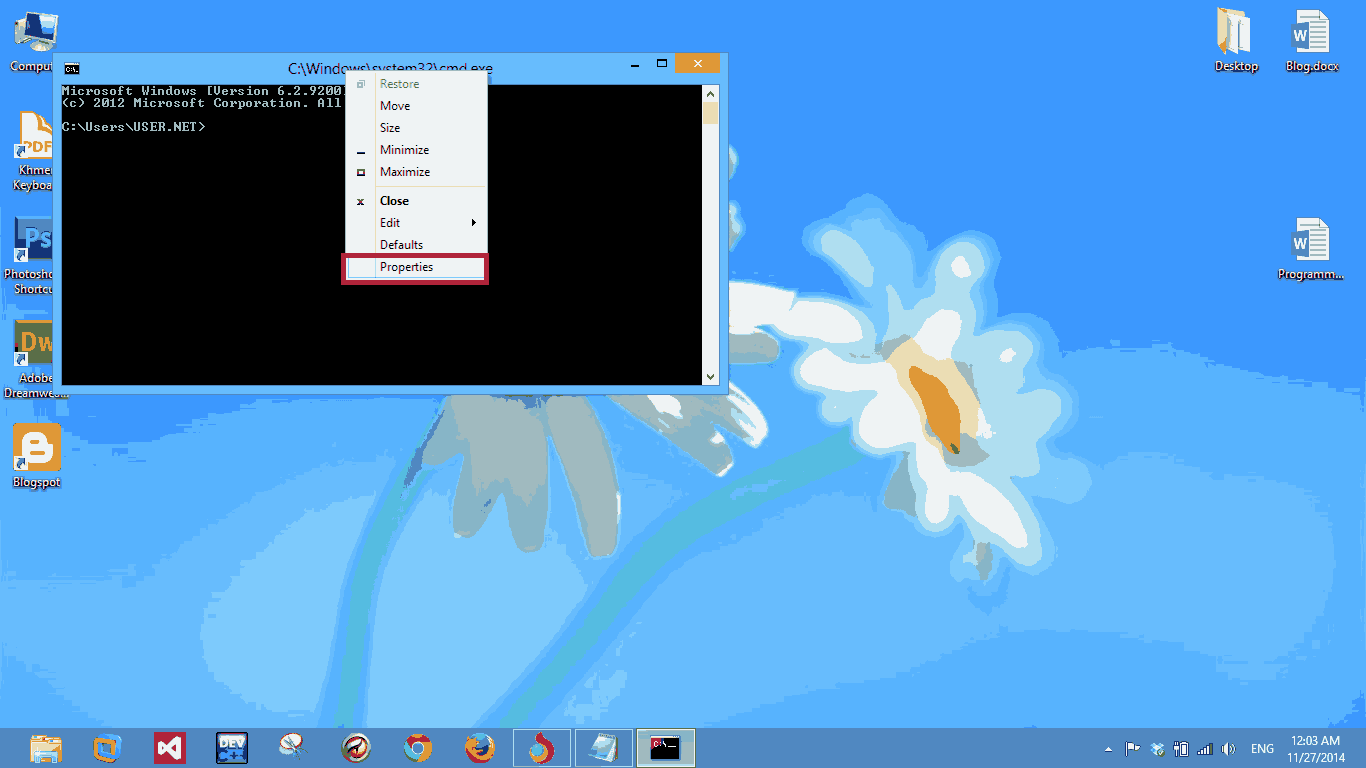 How to Enable Copy paste in CMD-Windows ~ HOWITDONE