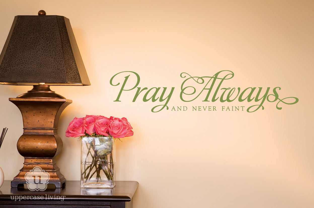 Anna's Design: Pray Always