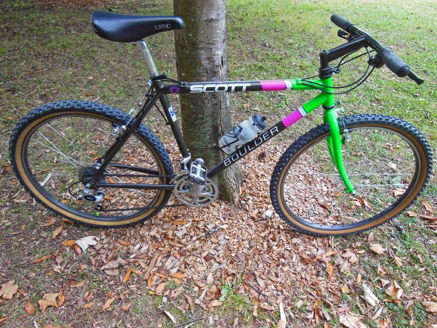 CATÁLOGO DE LA BICI RETRO: SCOTT BOULDER 1992