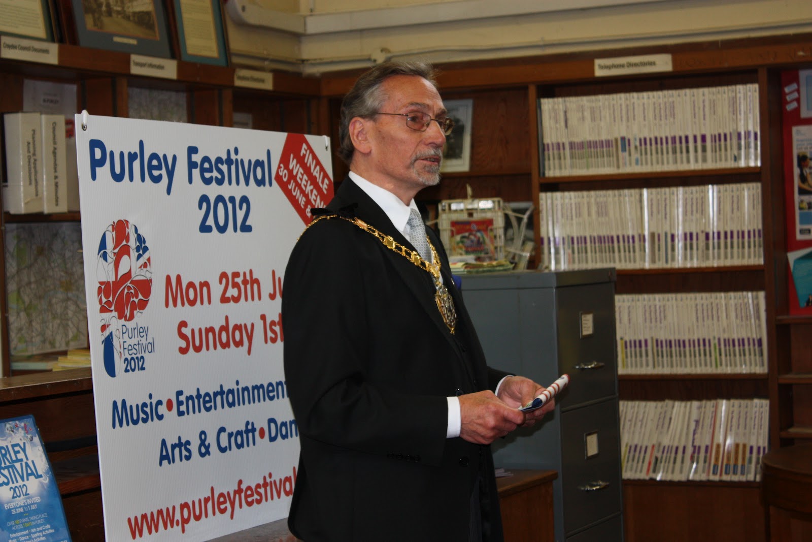 Save Croydon Libraries Campaign: Purley Festival Opening Ceremony at ...