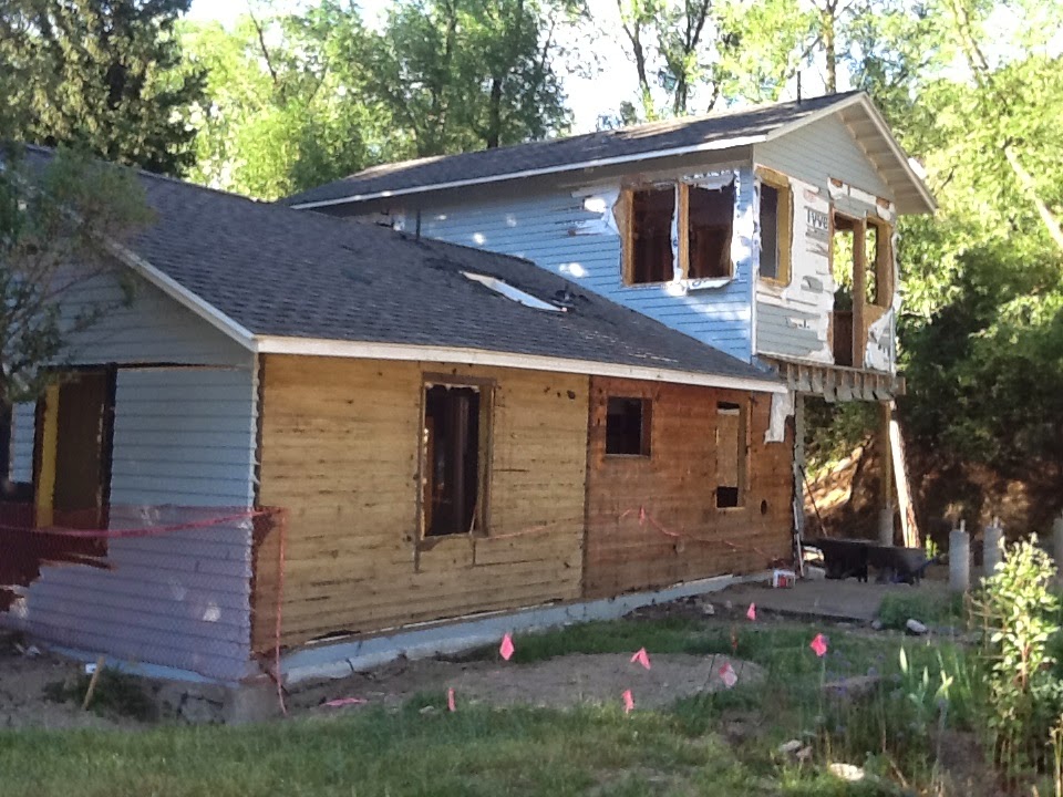 Anna and Burt Rebuild: House Demolition - Getting Ready To Rebuild