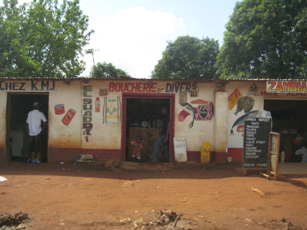 Congo Mission: A ride across town to the craft market in Lubumbashi.