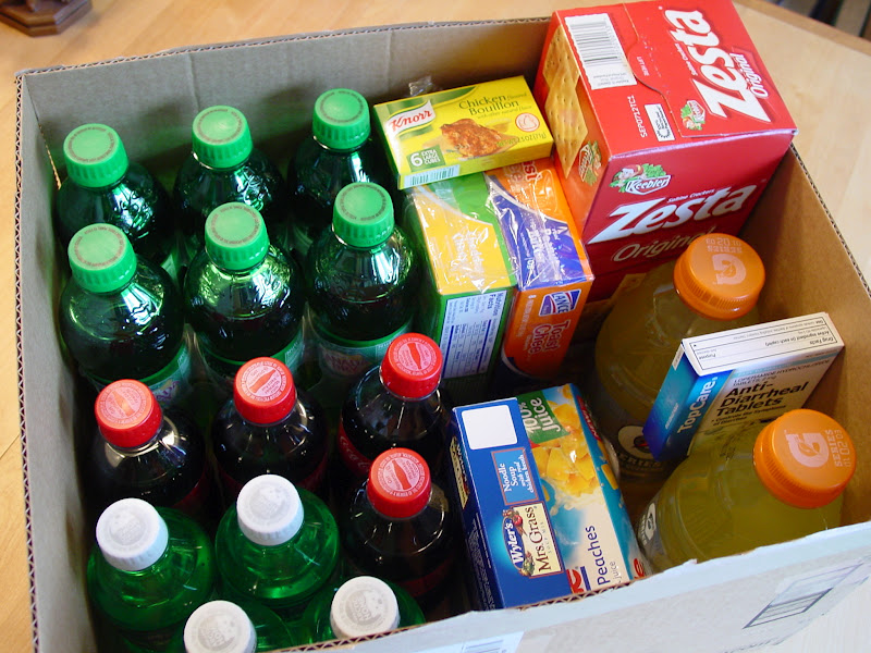 Praying for Grace: Tummy virus survival kit