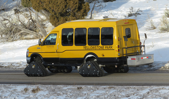 No Turn On Red: Yellowstone in Winter - Part 4 - Getting Around and ...