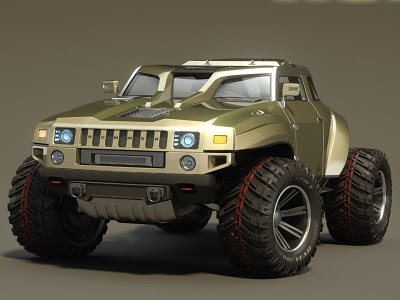 New Dream Cars: Hummer Concept Car