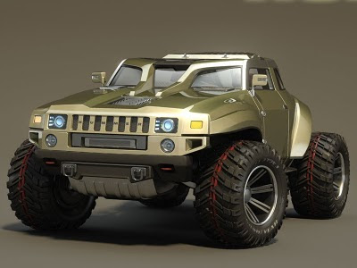 New Dream Cars: Hummer Concept Car