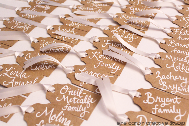 Eye Candy Creative Studio: LETTERING :: Celebration Decor