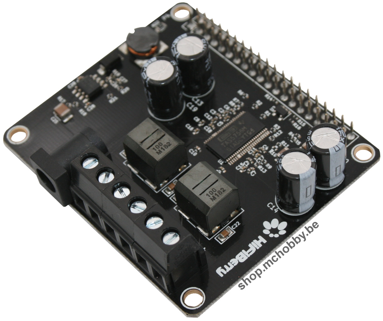 l'HiFiBerry Amp 2 : jusque 60W en sortie audio! - MCHobby - Le Blog