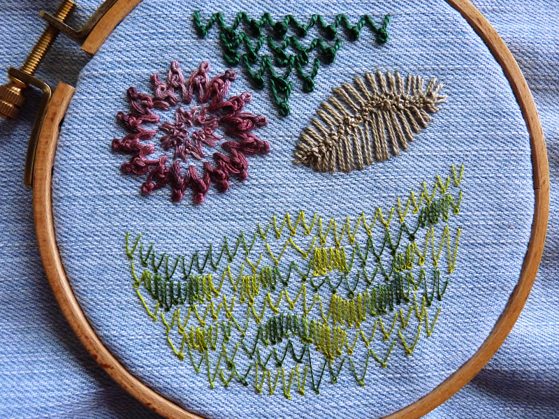 Textile Explorations: Some TAST 2012 Stitching