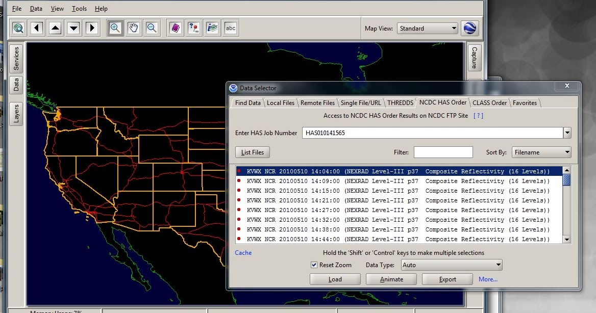 Tutorial Plot Radar Data Using Grads ~ Grads Aholic