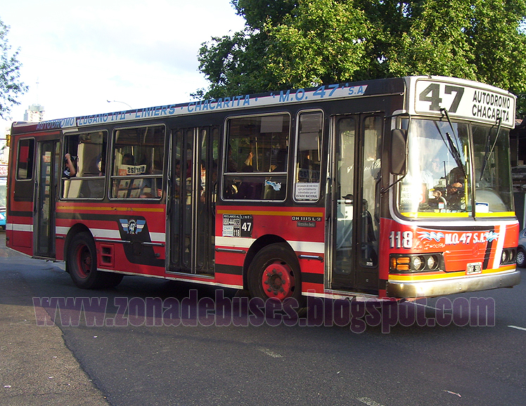 Colectibus - Zona de Buses: LINEA 47