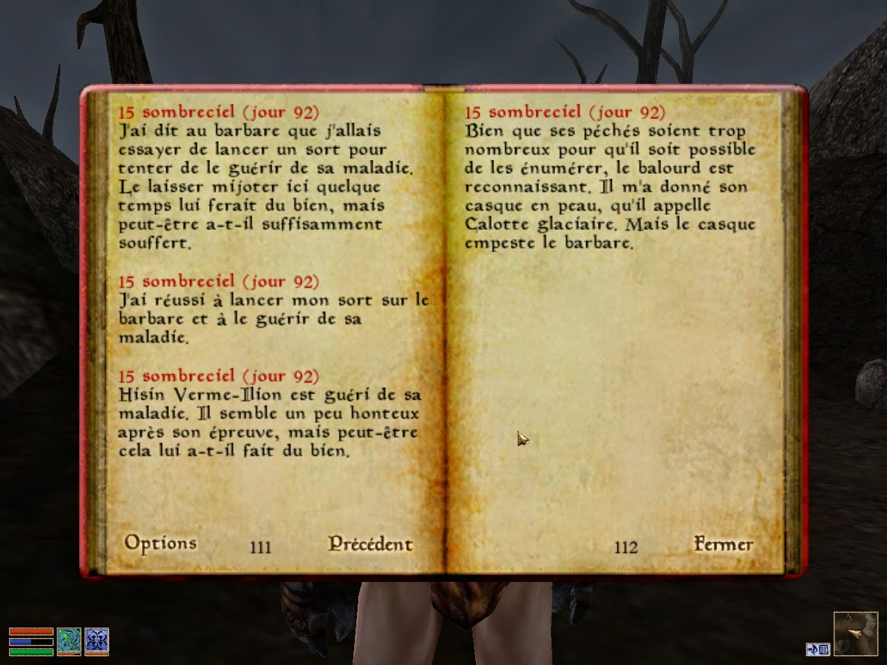 Les Lectures du Vampire Aigri: The Elder Scrolls III : Morrowind,