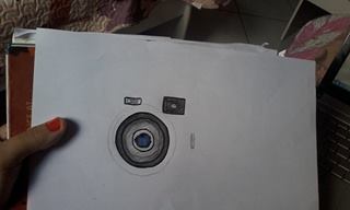 DIY-Câmera de Papel Fácil - Little Wonders