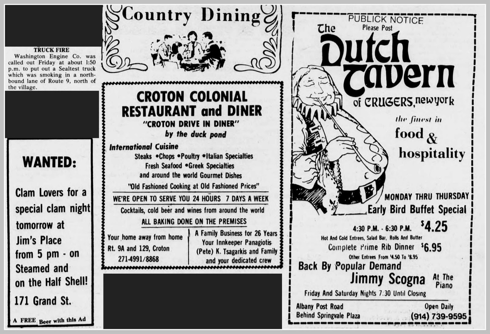 EverythingCroton: THE SUMMER OF 1977 IN CROTON, PART TWO