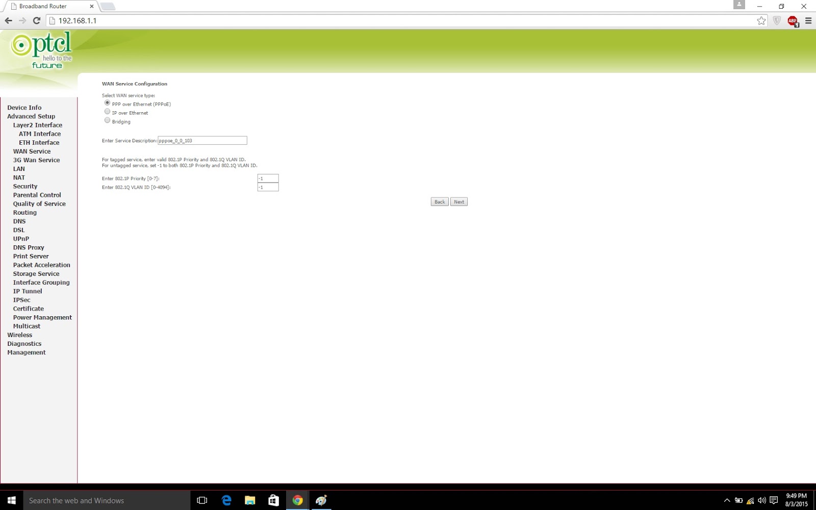 How to Configure PTCL Modem or Router (AN1020-25U) [All Screeshots]