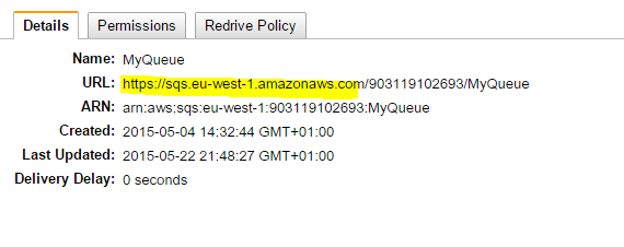 I think...: AWS: The specified queue does not exist for this wsdl version (.NET)