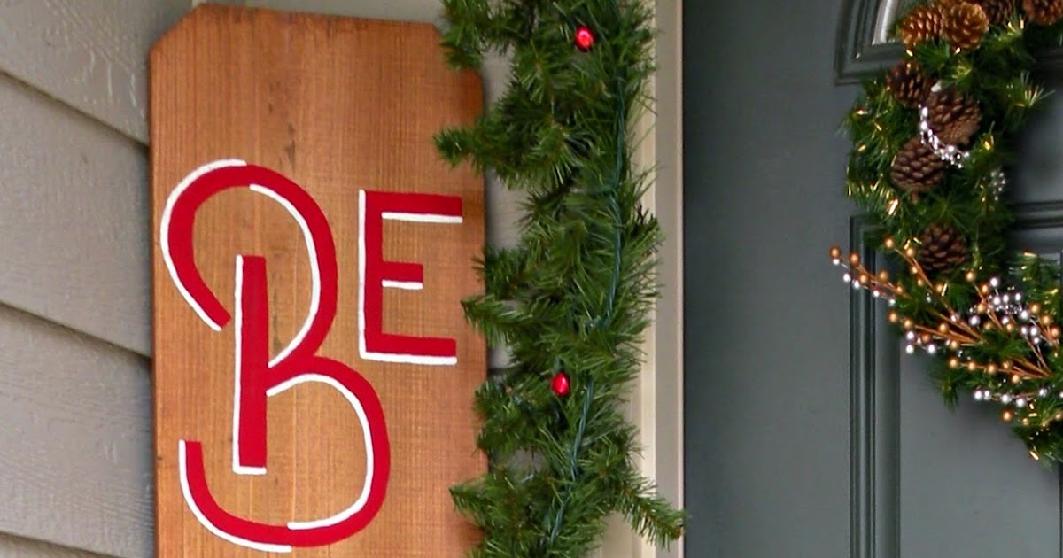 Be Merry Outdoor Sign