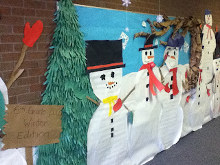 An Educator's Life: Snow People (Life Size) Project