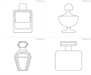 Four Coloring: Free printable Perfume coloring pages for kids