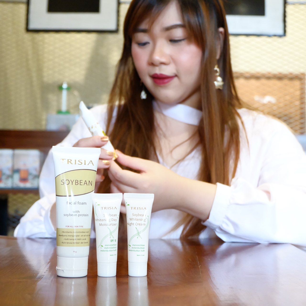 Food4Skin 04 : Trisia Cosmetics Soybean Whitening Series (SPONSORED ...