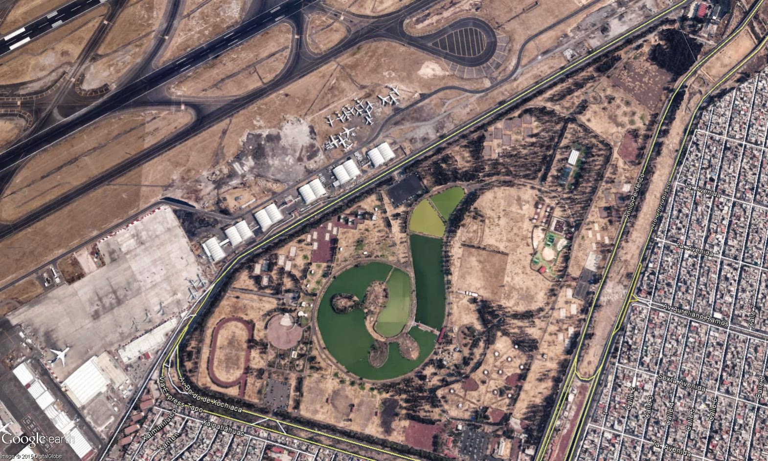 Malcolm's Mexi-kaan Trip: Lago Mayer Alameda Oriente