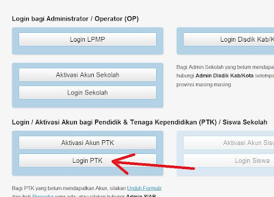 Informasi Penting: Cara Login akun PTK untuk verval NUPTK online 2013 ...