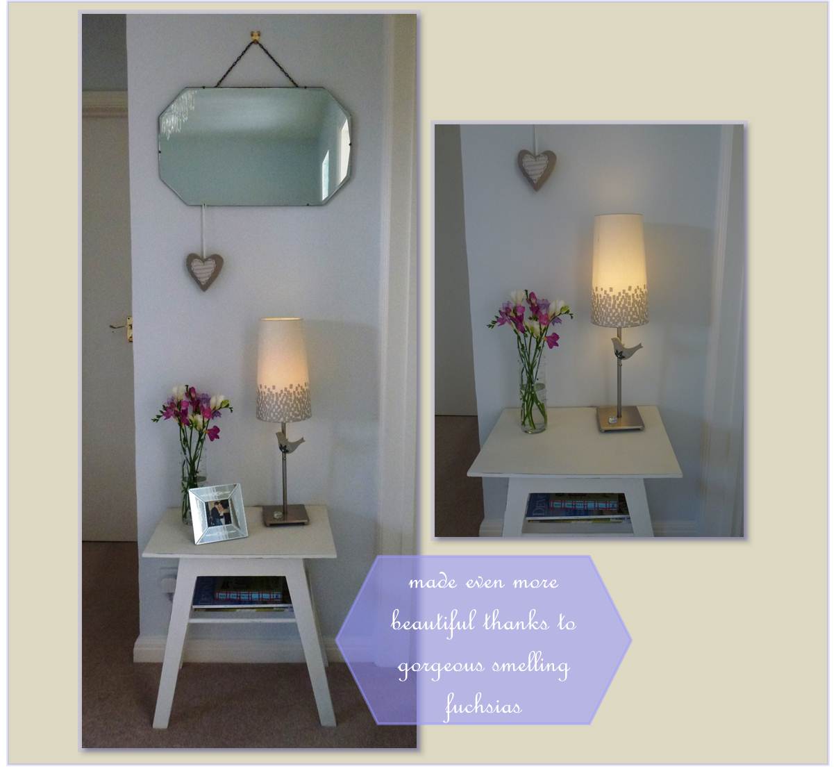 HOME RESTYLER: Before & After furniture restyle: Edgy side-table