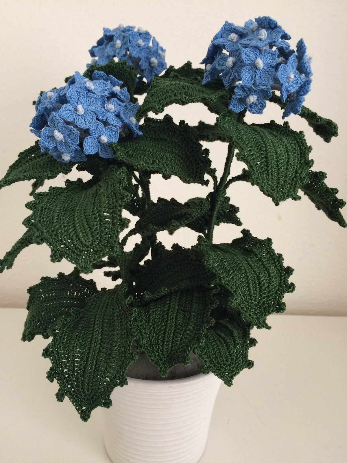 How to crochet a Hydrangea