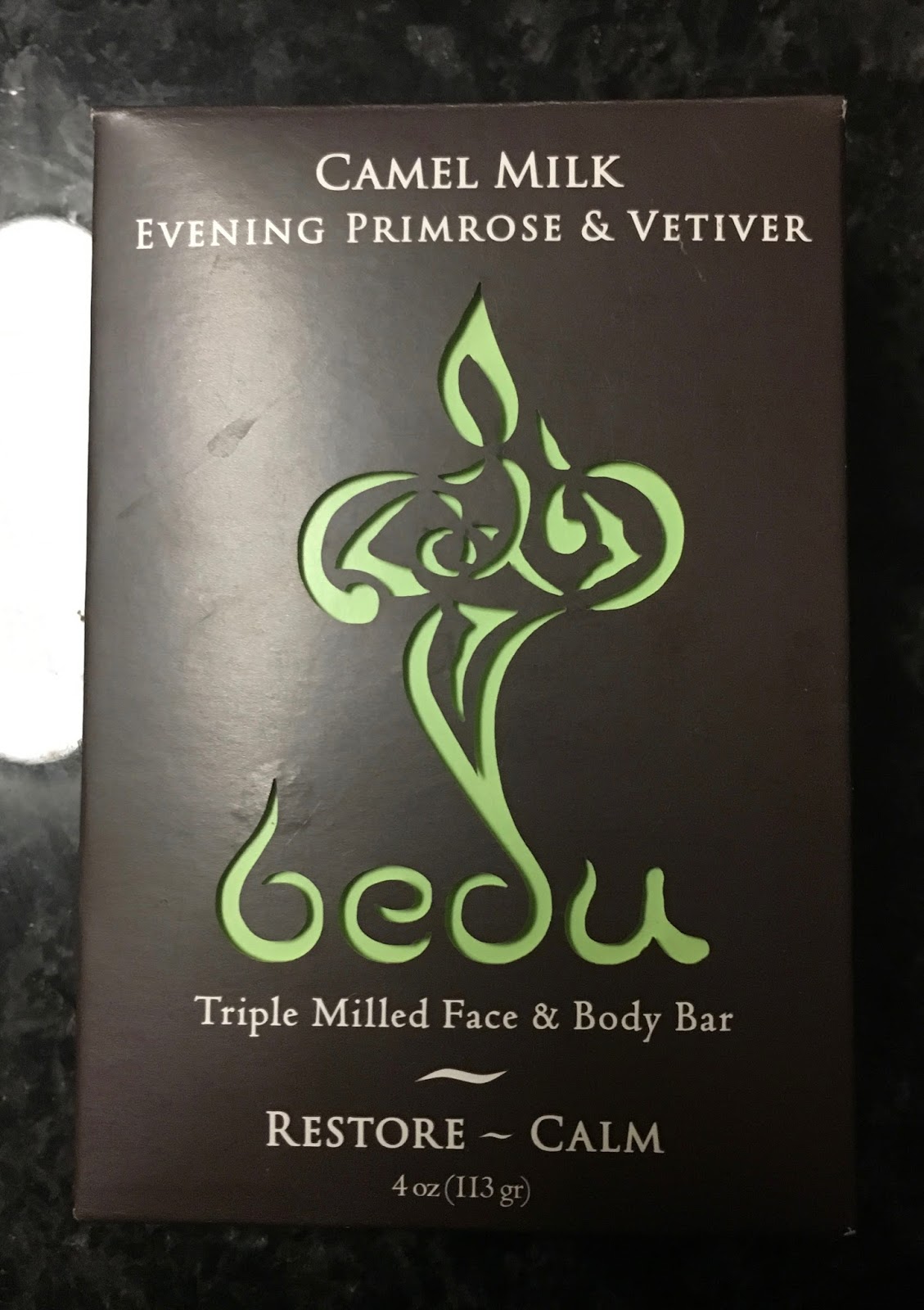 Cotton Candy Fro: Bedu Evening Primrose and Vetiver Camel Milk Soap Review