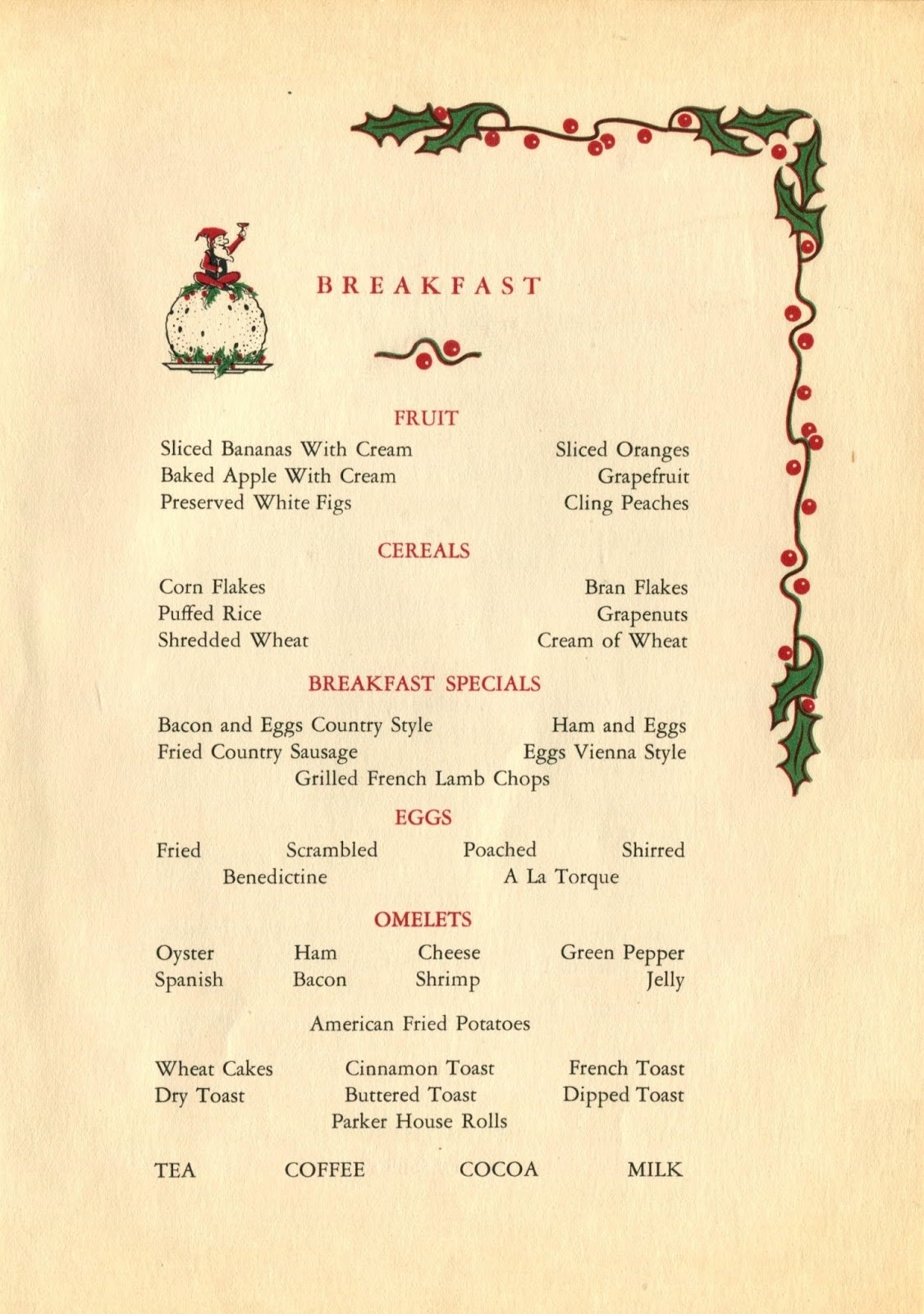 The American Menu: The Halcyon Days of San Quentin