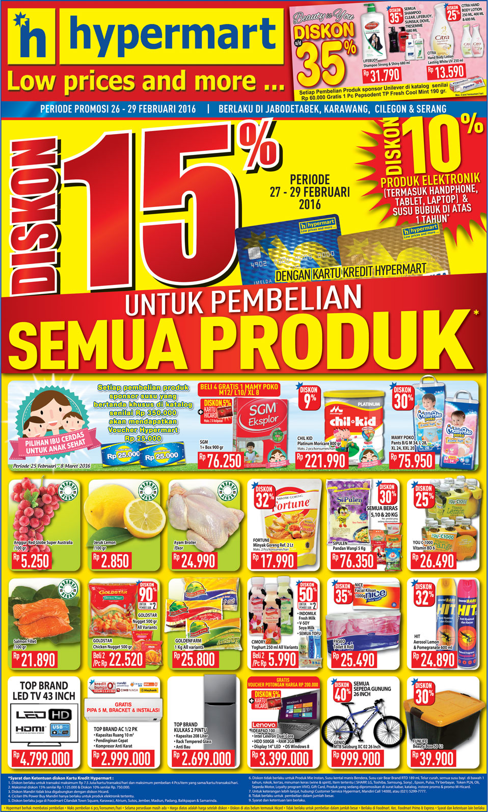 Katalog Promo Diskon Hypermart 26-29 Februari 2016 - Katalog Promo ...