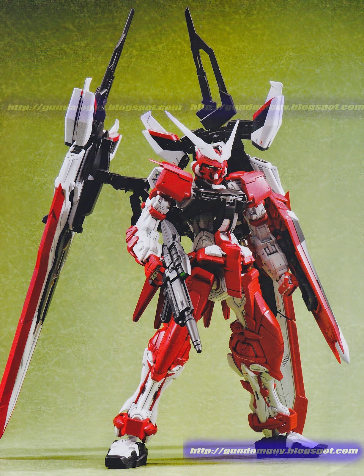 GUNDAM GUY: 1/100 MBF-02VV Gundam Astray Turn Red - Custom Build
