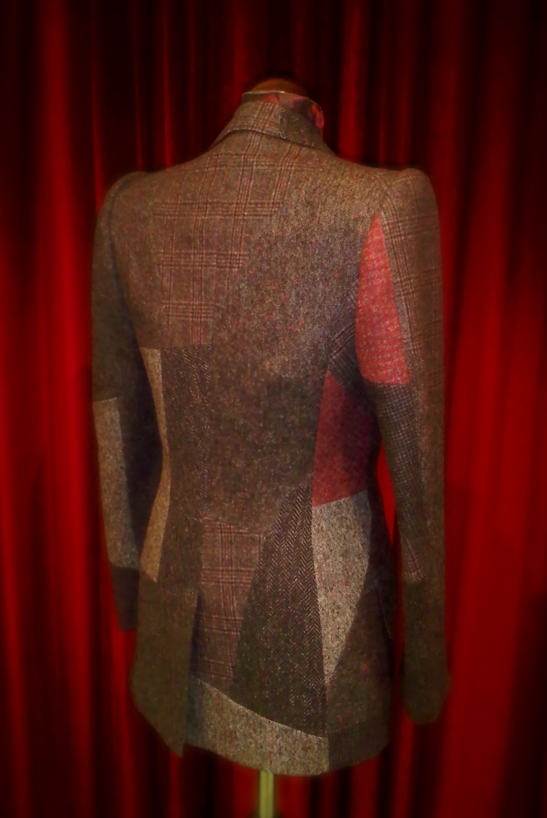 DAVIDE TAUB: Tweed Patchwork Jacket: Finished, 2011
