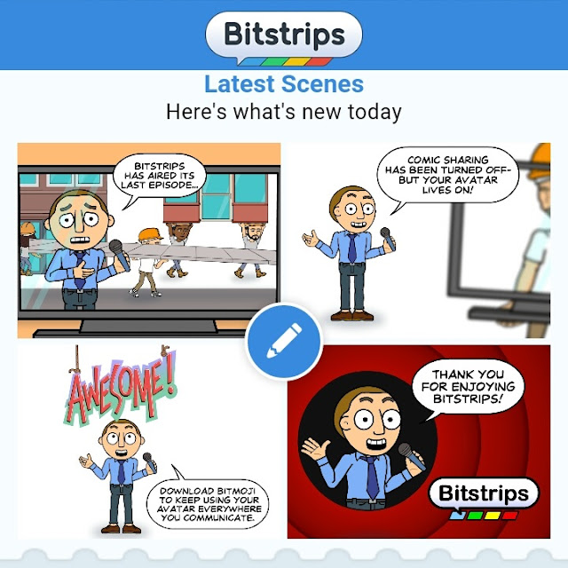 LopesCa: Bitstrips acabou no Facebook e passou só a haver os Bitmoji