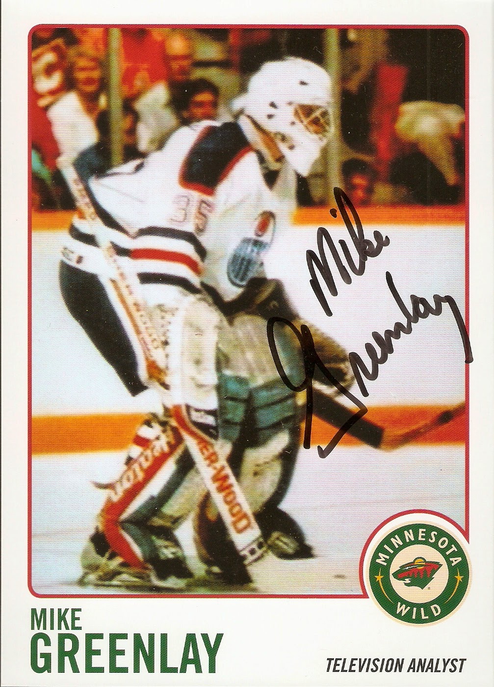 Cardboard Conundrum: Minnesota Wild Personal Appearance - Matt Cooke ...