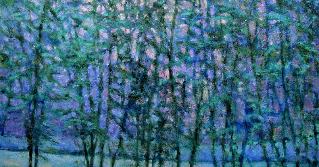 Ken Elliott / For the Color: New Work: Evening Patterns, oil on canvas ...