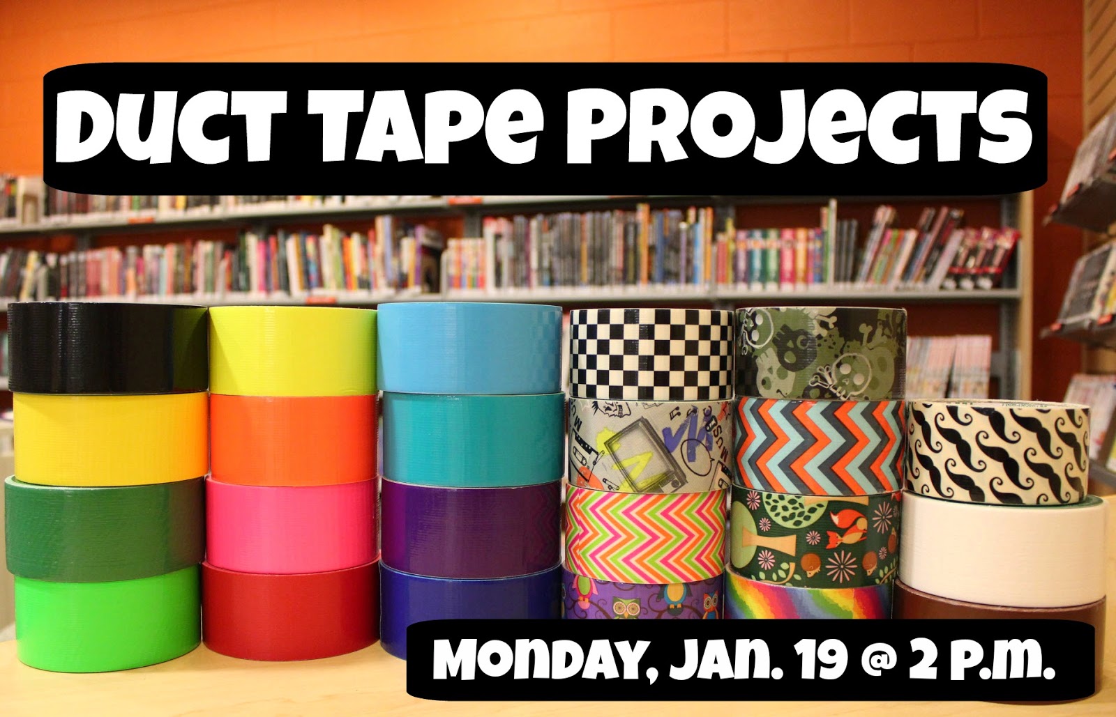 Teen Blog @ FRVPLD: Get creative with duct tape in Monday's Craft Lab