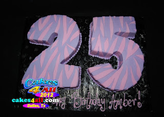 cakes 4 all in Dallas: cut out number cakes