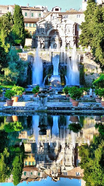 Interesting Shots: Tivoli Villa Deste Rome Italy